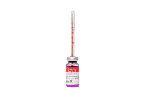 Temp-Chex Red Spirit Laboratory Thermometer - Streck