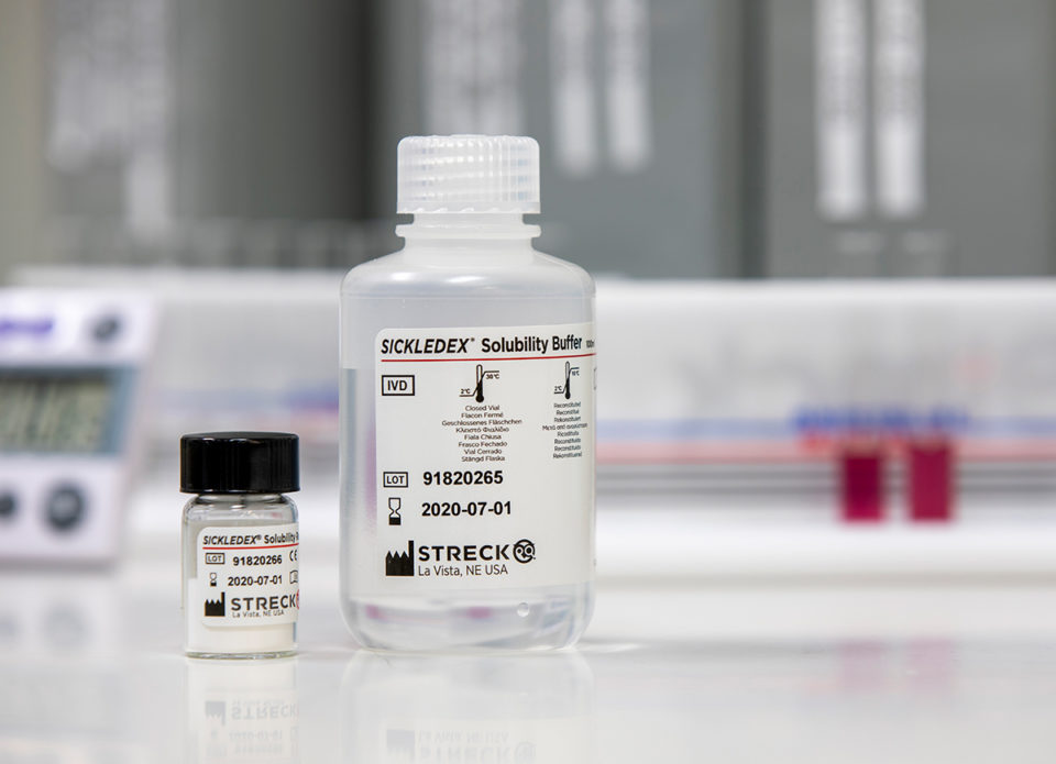 Sickle test back order "commercial" - Streck