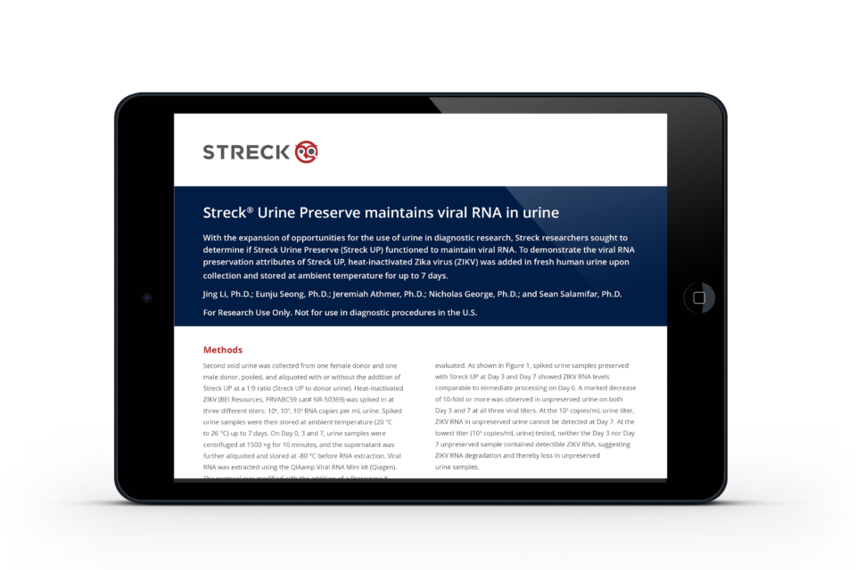 Streck Urine Preserve - Streck