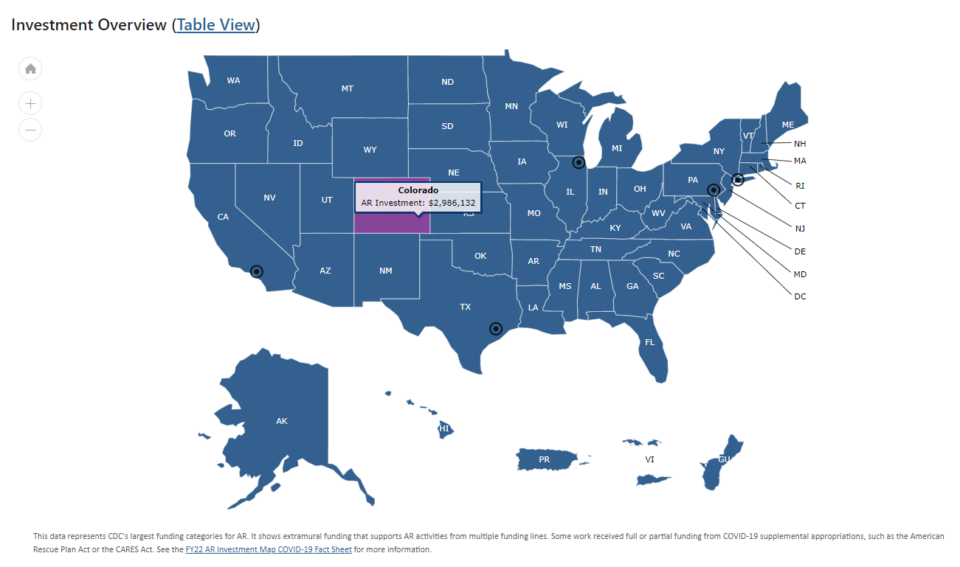 CDC updates AR investment map - Streck